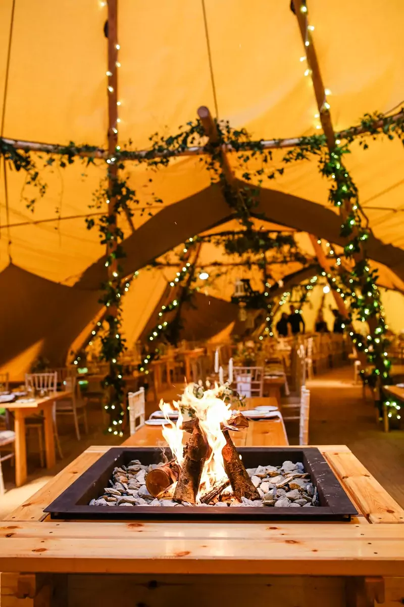 Winter Party Planning with our Nordic Tipi Hire | Holmsted Events